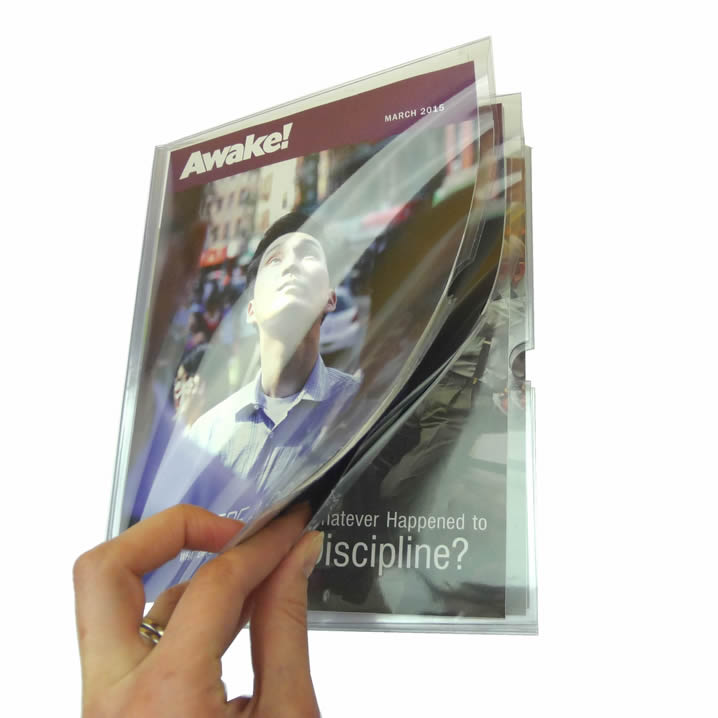 SECONDS - Magazine Organiser - Clear - Watchtower Awake Brochure ...