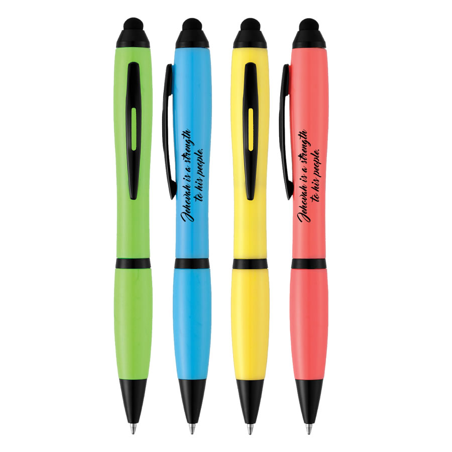 SECONDS - Candy Stylus Pen - Psalm 28v8 - Bubblegum Blue - Jehovah's ...